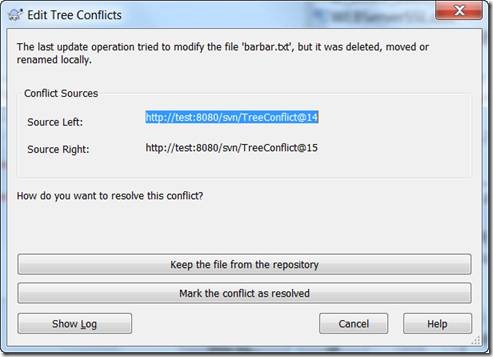 SVN Tree Conflict 的分析_tree conflict local edit incoming delete-CSDN博客